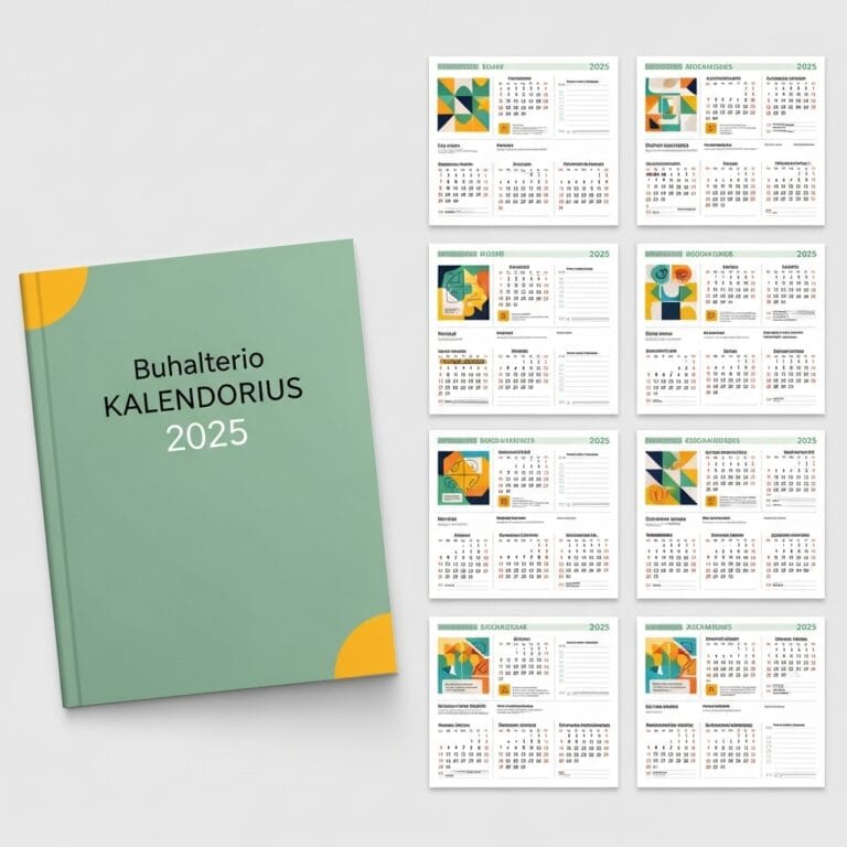 Buhalterio Kalendorius 2025: Svarbiausi Darbai, Mokesčiai ir Patarimai ...